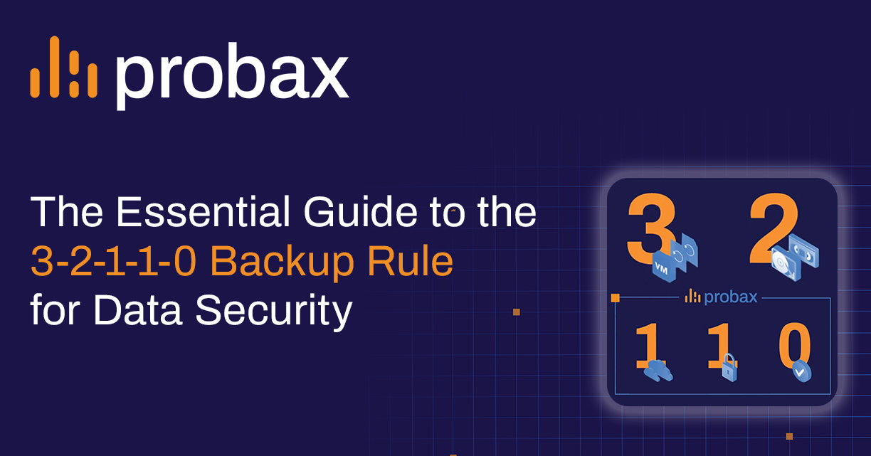 The Essential Guide to the 3-2-1-1-0 Backup Rule for Data Security